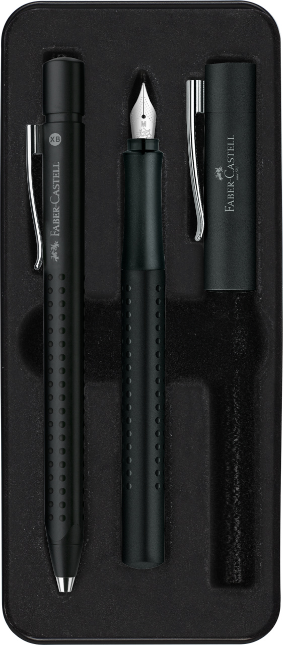 ZESTAW PREZENTOWY GRIP 2011 FABER-CASTELL, PIÓRO WIECZNE + DŁUGOPIS ZESTAW PREZENTOWY GRIP 2011 FABER-CASTELL, PIÓRO WIECZNE + DŁUGOPIS
